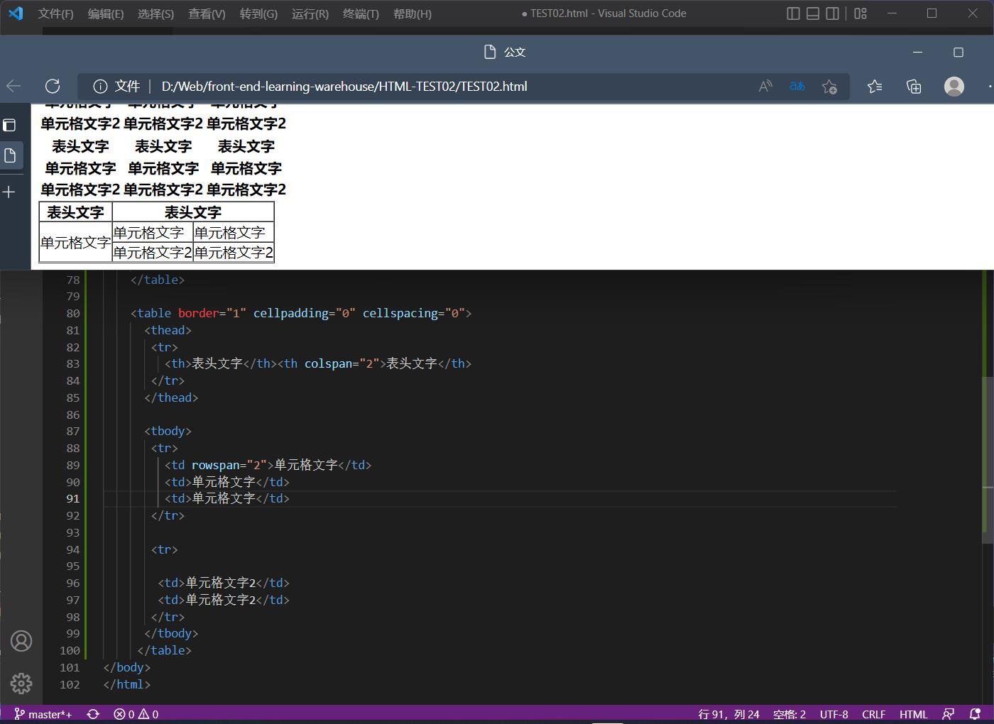 Web前端--HTML | 肥艺的blog